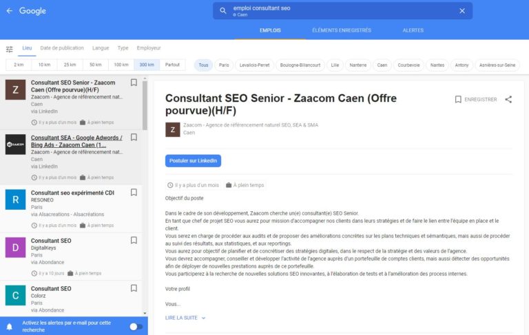 Google for Jobs - Le recrutement vu par Google
